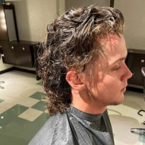 50 Stylished Permed Mullet Hairstyle Ideas for Men (with Pictures)