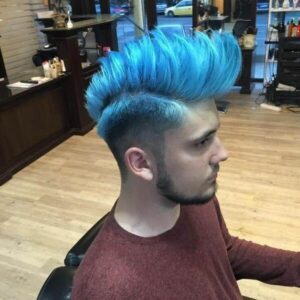 50 Incredible Blue Hairstyle Ideas for Men (with Pictures)